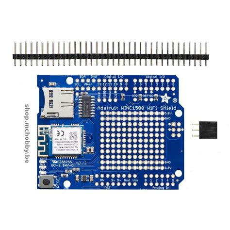 Arduino ATWINC WiFi Shield With PCB Antenna