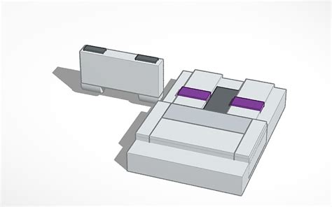 3d Design Snes Controller Tinkercad