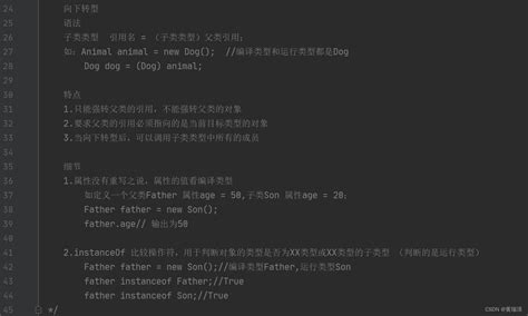 java多态详解 csdn博客