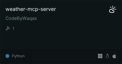 Weather Mcp Server Glama
