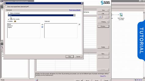 Create Cascading Prompts And Define Dependencies Sas Video Portal