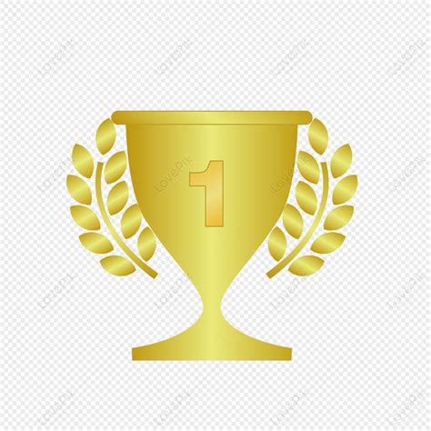 황금 챔피언 트로피 Png 일러스트 무료 다운로드 Lovepik