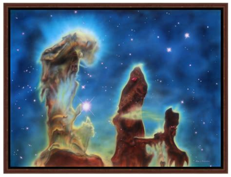 Pillars Of Creation Eagle Nebula Giclee Print