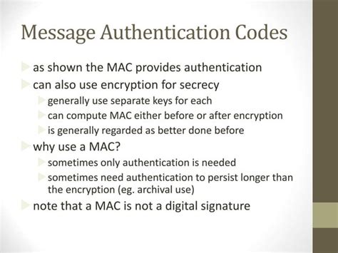 Message Authentication And Hash Function Ppt