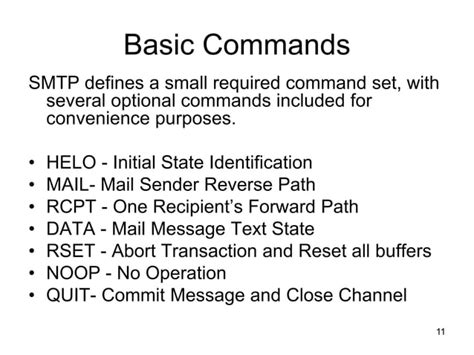 Smtpsimple Mail Transfer Protocolppsx