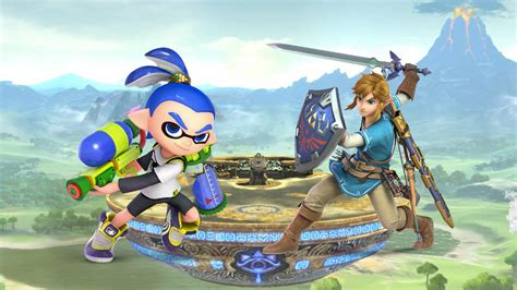 Inkling Boy Vs Link By Daquanharrison22 On Deviantart