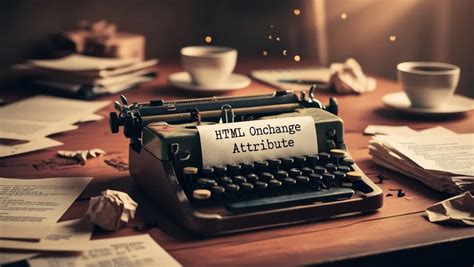 Html Onchange Attribute Codetofun