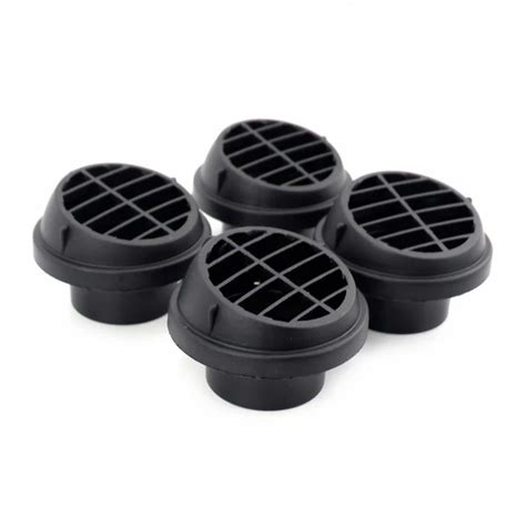 4x 42mm Mini Air Vent Ducting Piece Duct Pipe Outlet Rotatable Diesel