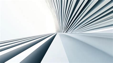 Abstract Architectural Design With Lines And Perspective Premium Ai Generated Image