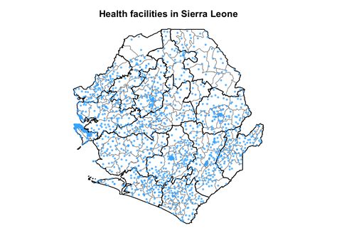 Health Facility Coordinates And Point Data