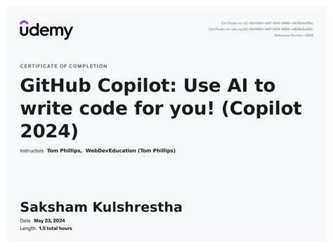 Saksham Kulshrestha On Linkedin Githubcopilot Ai Coding Learning