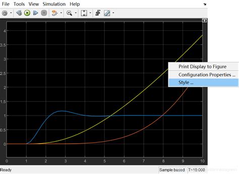 Simulink示波器设置多路输入simulink中的示波器多输入时如何按行显示 Csdn博客