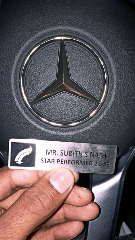 Subith S Nath On Linkedin Thank You Team Mercedes Benz Bridgeway