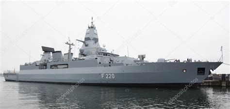 Sachsen Class Frigate F220 Hamburg Stock Editorial Photo © Arrxxx