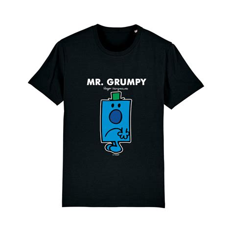 Mr Grumpy Shirt Vintage Mr Grumpy White T Shirt Roger Hargreaves Mr