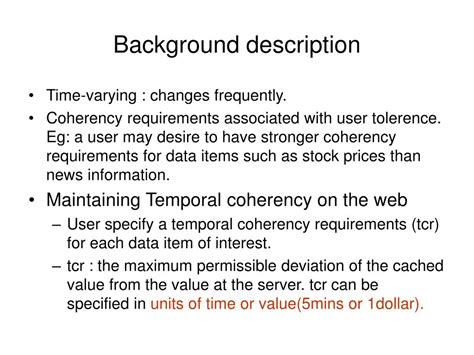 ppt adaptive push pull disseminating dynamic web data powerpoint