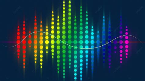 Sound Equalizer Column Color Column Shape Sound Equalizer Gradient