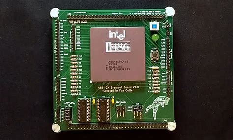 A ‘486 Breadboard Computer Vintagecomputing Intel Retrocomputing