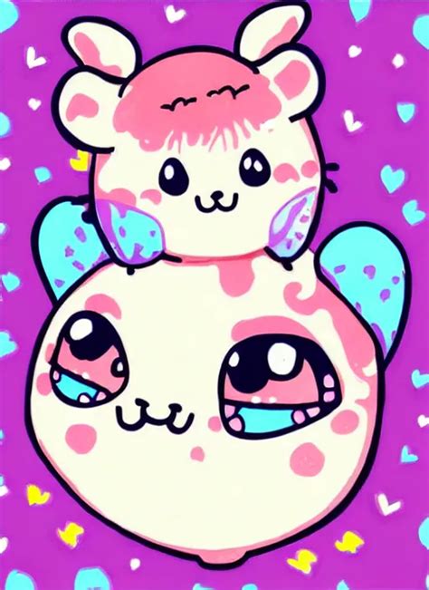 Cute Kawaii Artwork Stable Diffusion