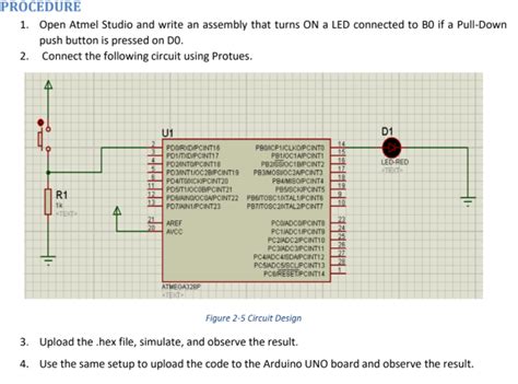 Solved PROCEDURE Open Atmel Studio And Write An Assembly Chegg