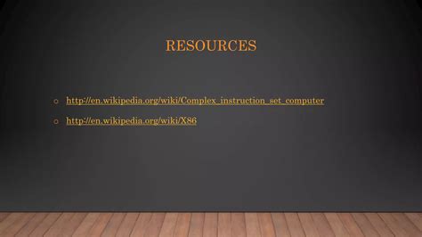 Complex Instruction Set Computer Ppt Pptx