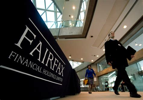 Fairfax Buys Back 1 Billion Of Shares After Cppib Omers Investment The Globe And Mail