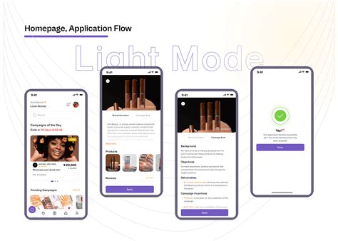 LinQ App UI Behance