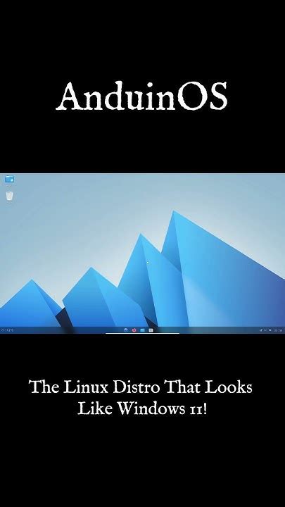 Anduinos The Linux Distro That Looks Like Windows 11 Youtube
