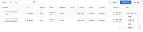 用户指南—实例管理—释放实例 阿里云开发者社区