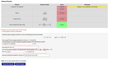solved use the laplace transform to solve the following