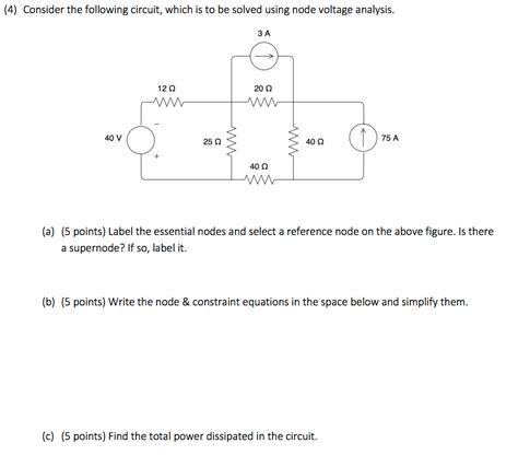 Solved Consider The Following Circuit Which Is To Be Chegg