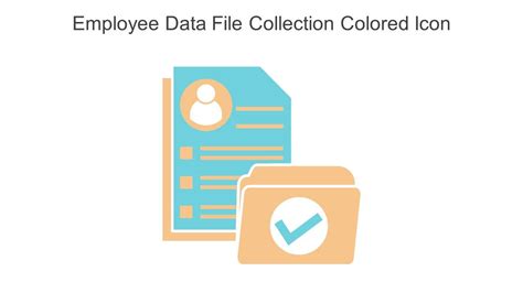 Employee Data File Collection Colored Icon In Powerpoint Pptx Png And Editable Eps Format PPT Sample