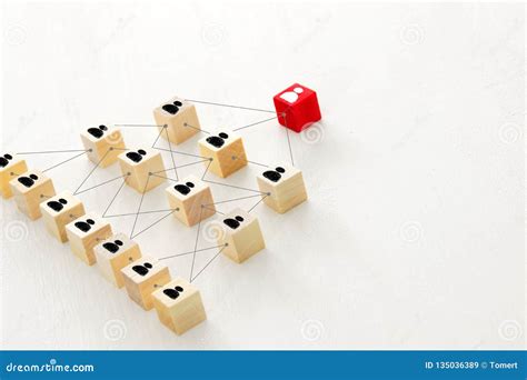 Abstract Photo Of Connectivity Concept Linking Entities Hierarchy And Hr Stock Image Image