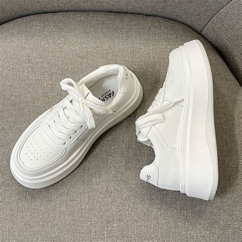 여성 키높이 통굽 운동화 패션 학생 신발 온채널