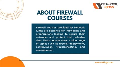 Ppt Best Firewall Courses Provided By Network Kings Powerpoint