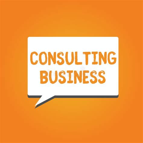 Word Writing Text Consulting Business Business Concept For Consultancy Firm Experts Give