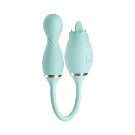 Blaze Exciter Rechargeable Clitoral G Spot Vibrator Aqua