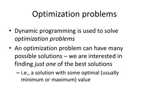 David Meredith Dynamic programming David Meredith - ppt download