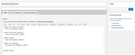 Contact Form 7 Wordpress Plugin For Contact Pages