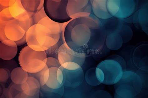 Abstract Background With Circles Of Varying Sizes And Shades
