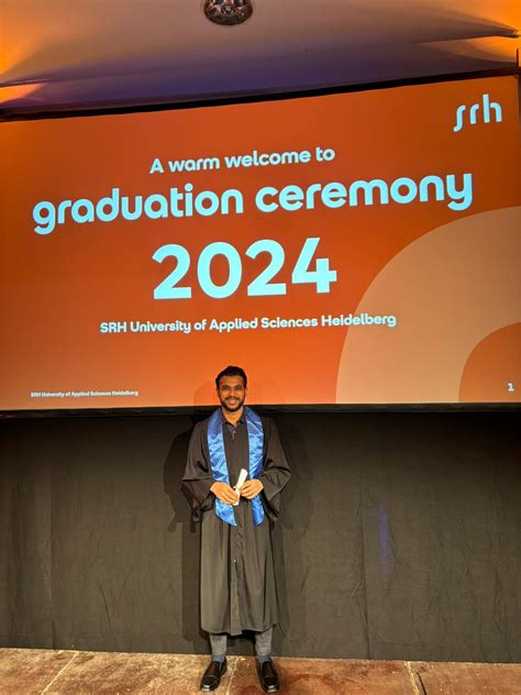 Graduation Msc Supplychainmanagement Logistics Operations Srhheidelberg Ananth Devarajan