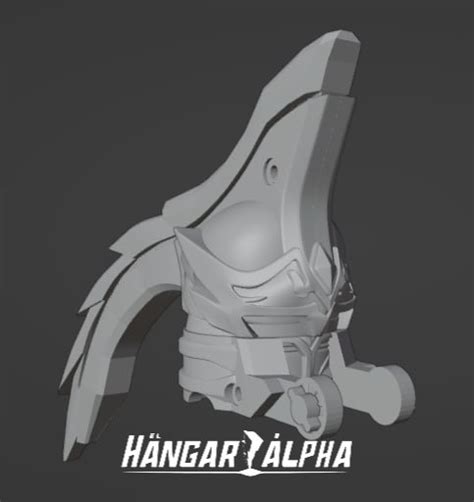 3d File Headtail Majin Combination Dx Wolkaiser Centaurus Wolf
