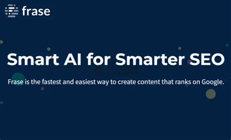 Frase Seo Content Optimization Tool Ai Tools Explorer