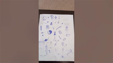 random ahhh doodles cuz why not - YouTube