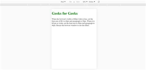 How To Change Font Size Depending On Width Of Container GeeksforGeeks