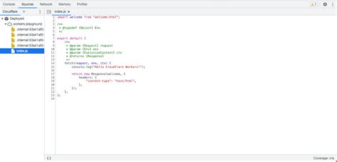 Re Introducing The Cloudflare Workers Playground