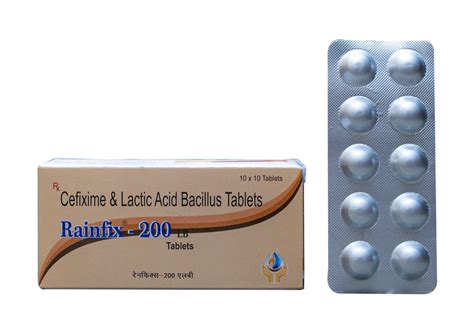 Cefixime Lactic Bacillus Tablets 200mg At ₹ 1515stripe In Ahmedabad