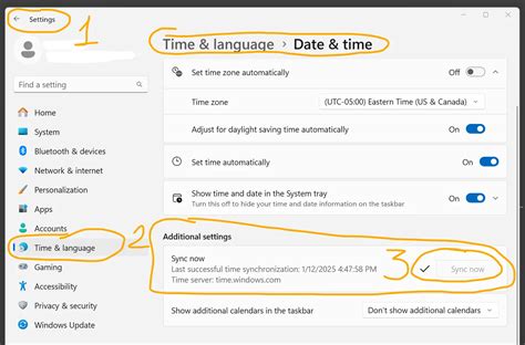 Time Synchronize Server Windows