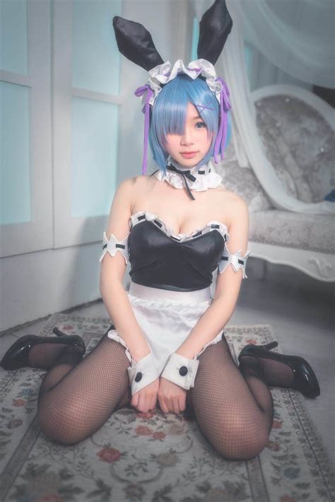 Beautiful Rem Bunny Maid Cosplay A Sexy Fusion Sankaku Complex