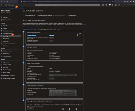 Configuring Azure Active Directory Sso For Snowflake Interworks